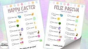 Easter Printables for Preschoolers - Bilingual Beginnings