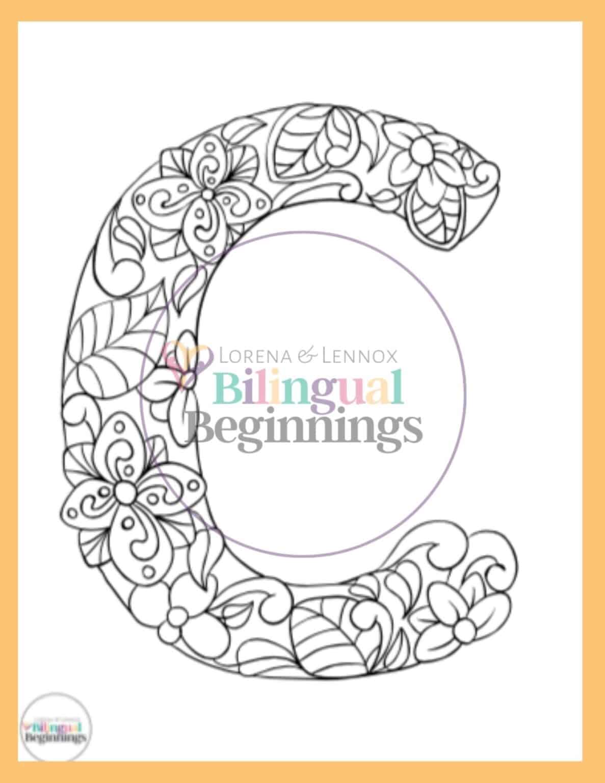 Learn the Letter C in Spanish With These Free Worksheets - Bilingual ...