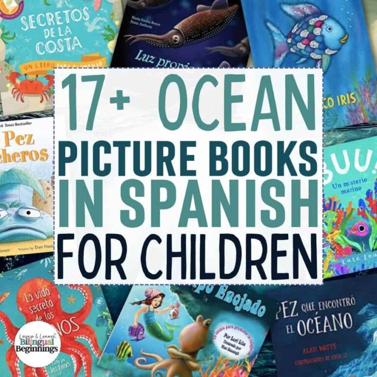 17 Ocean Books in Spanish for Kids - Bilingual Beginnings