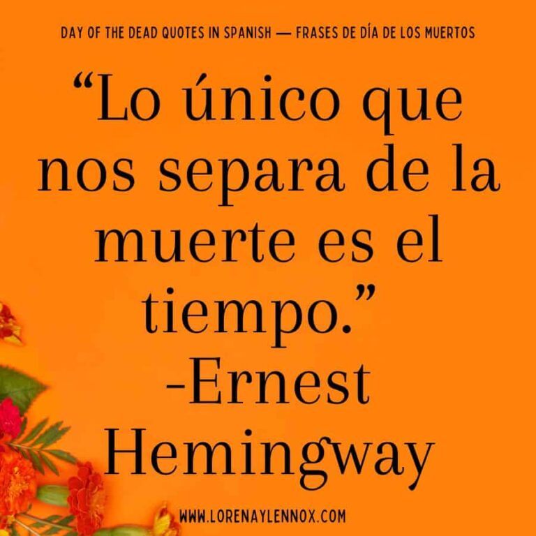 80+ Day of the Dead Quotes in Spanish - Bilingual Beginnings