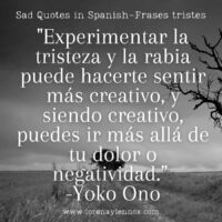 75 + Sad Quotes in Spanish & Their English Translation - Bilingual ...