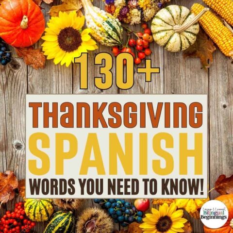 130+ Thanksgiving Spanish Words: Explore New Vocabulary for the Holiday ...