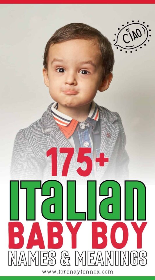 175+ Italian Boy Names & Meanings to Use this 2023 - Bilingual Beginnings