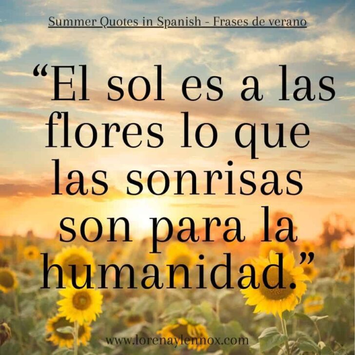 45+ Inspiring Summer Quotes in Spanish and Their English Translation ...